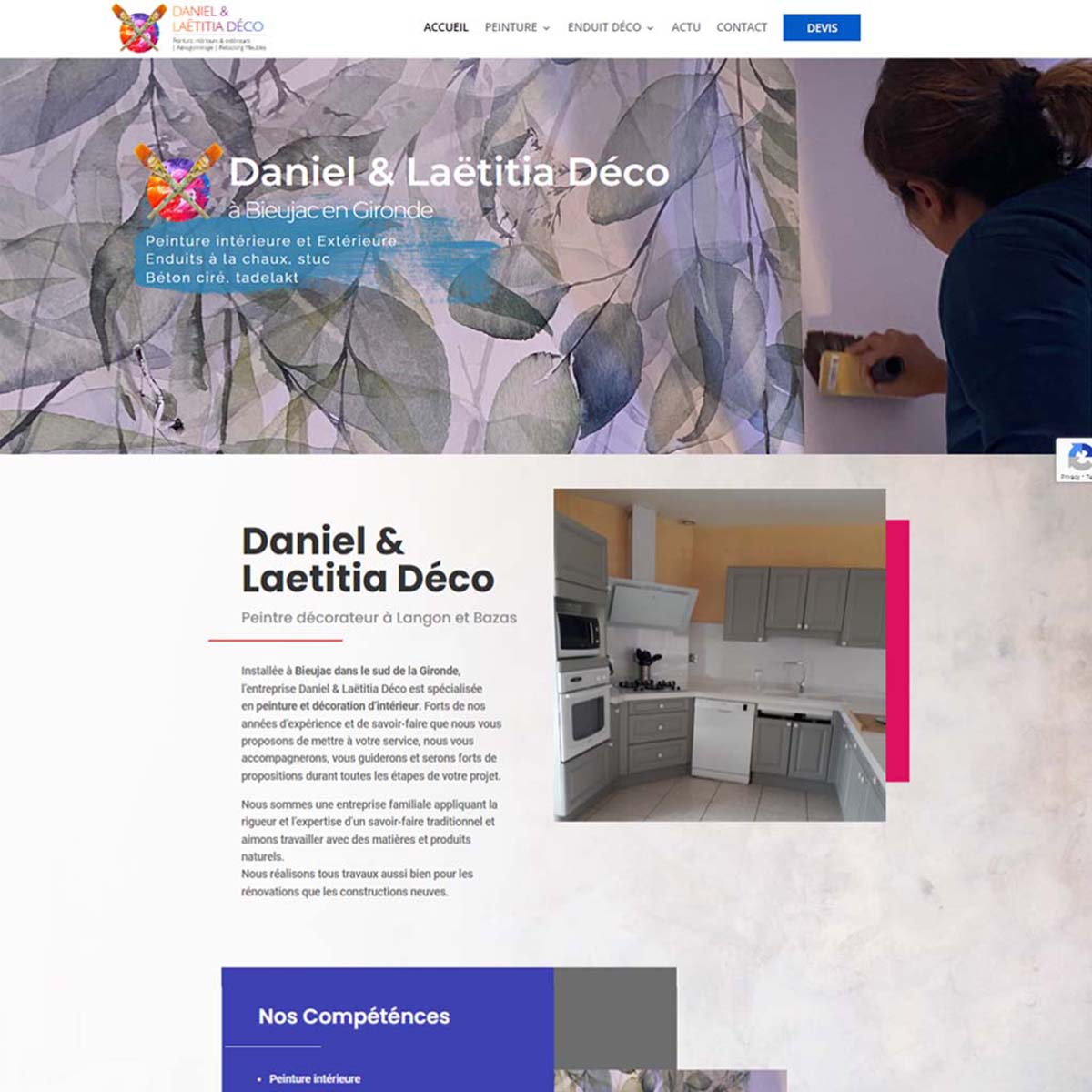 daniel-laetitia-deco - Ambition Digital agence web bordeaux